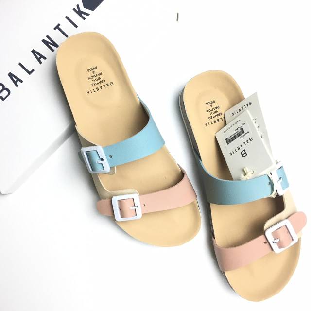 sandal balantik selop wanita sendal birken perempuan sandal cewe sendal ...