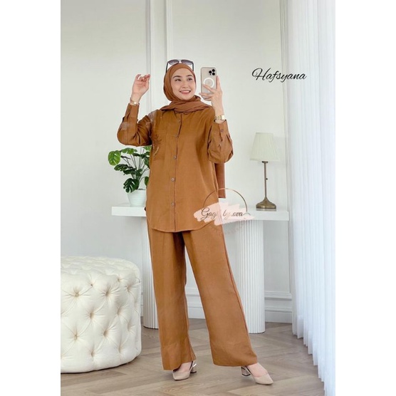 Jual HAFSYANA PREMIUM SETCEL ORI GAGIL FASHION BY OVA | Shopee Indonesia