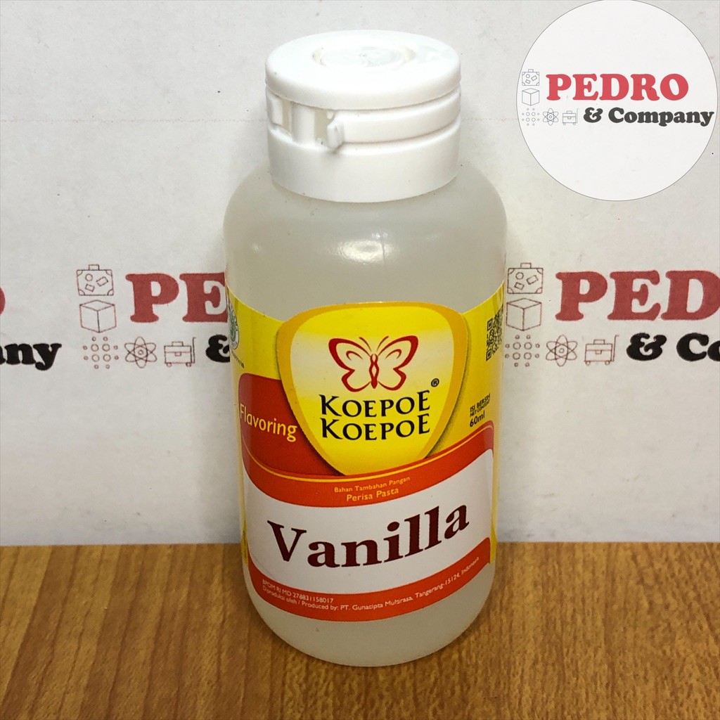 Jual Koepoe Koepoe - Vanilla perisa cair/ liquid vanilla (60 ml) baking ...