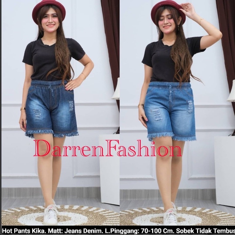 Jual Hotpants Kika Ripped | Shopee Indonesia