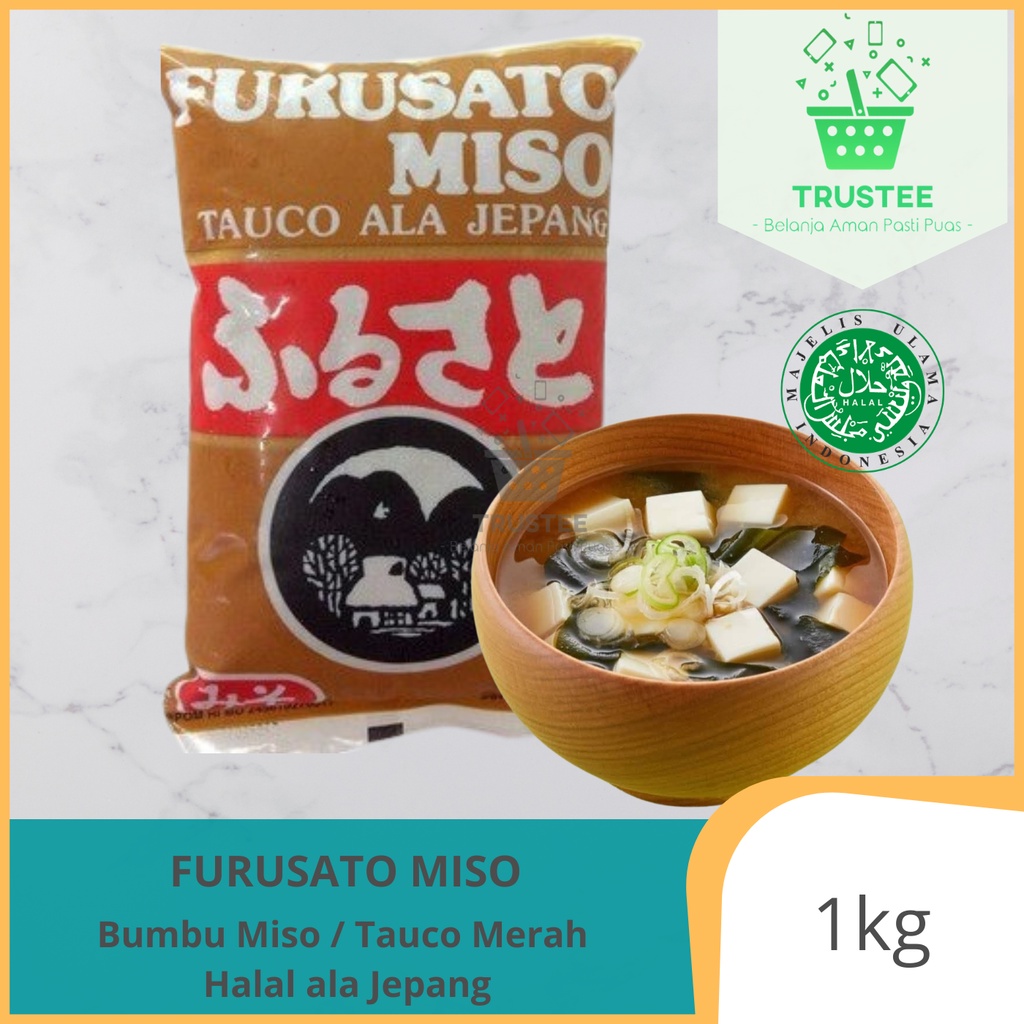 Jual Furusato Pasta Miso Tauco Jepang 1kg | Tauco Merah Jepang ...