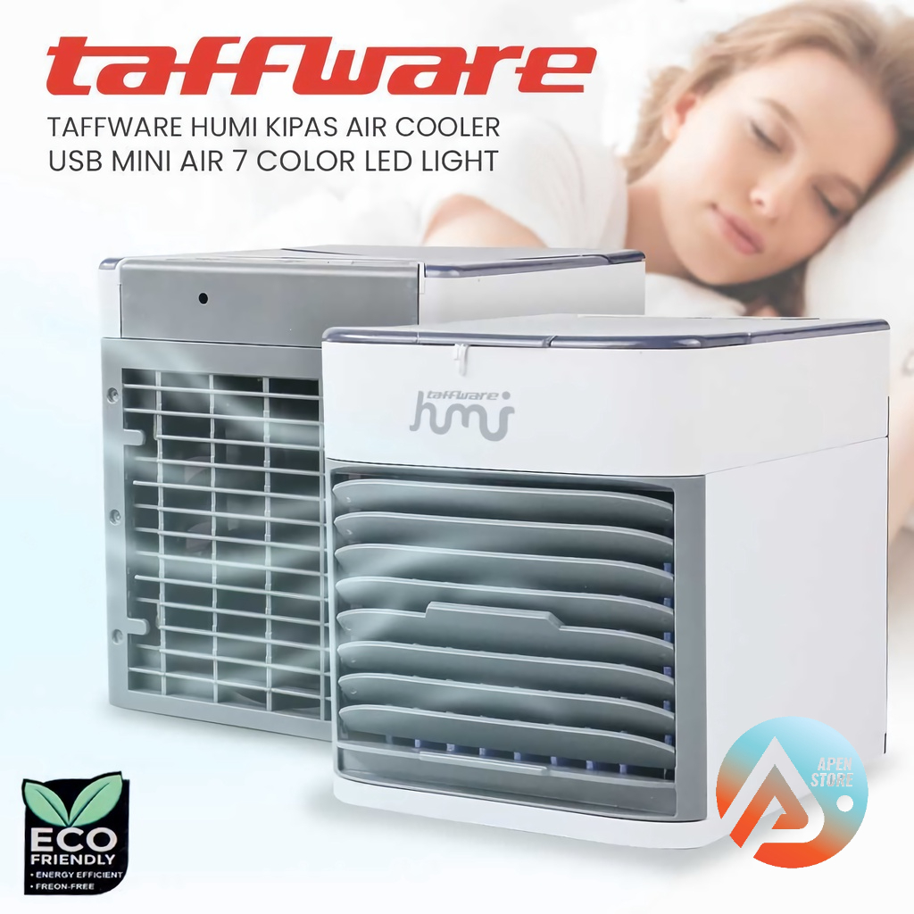 Jual APEN AC Mini USB + 7 Color LED Air Conditioner || Peralatan ...