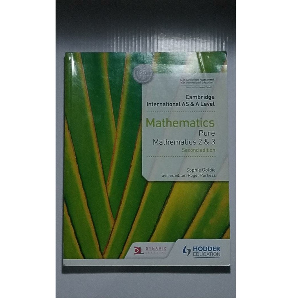 Jual Cambridge International AS & A Level Pure Mathematics 2&3 ( Second ...