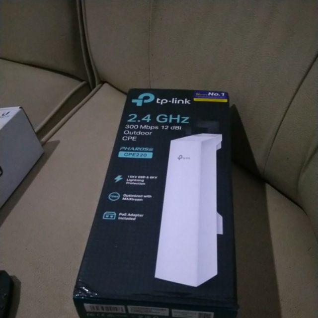 TPLink CPE220 2.4GHz 300Mbps 12dBi Outdoor CPE | Shopee Indonesia