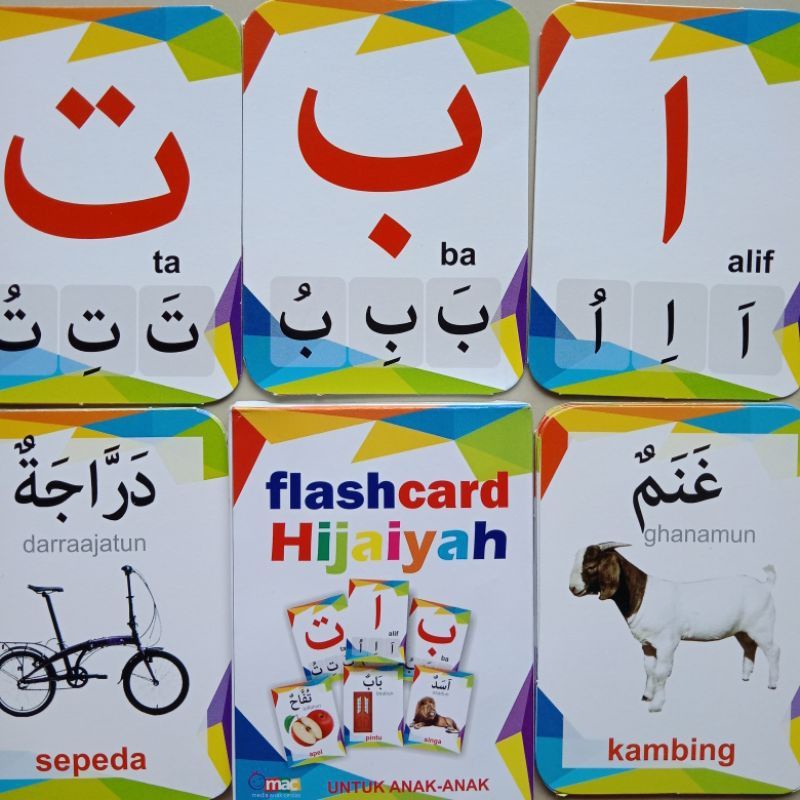 Jual KARTU FLASH CARD HIJAIYAH EDUKASI ANAK | Shopee Indonesia