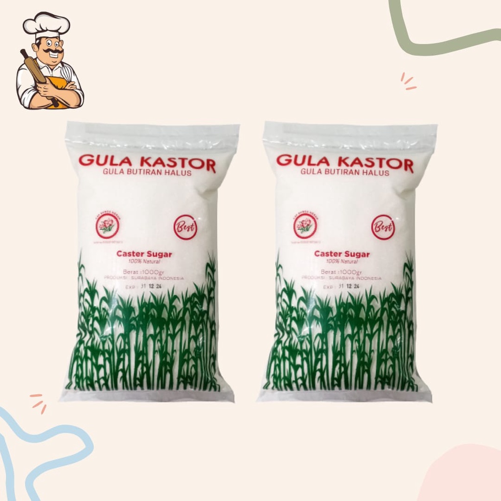 Jual Gula / Sugar / Gula Castor 1 Kg / Caster Sugar 1 Kg | Shopee Indonesia