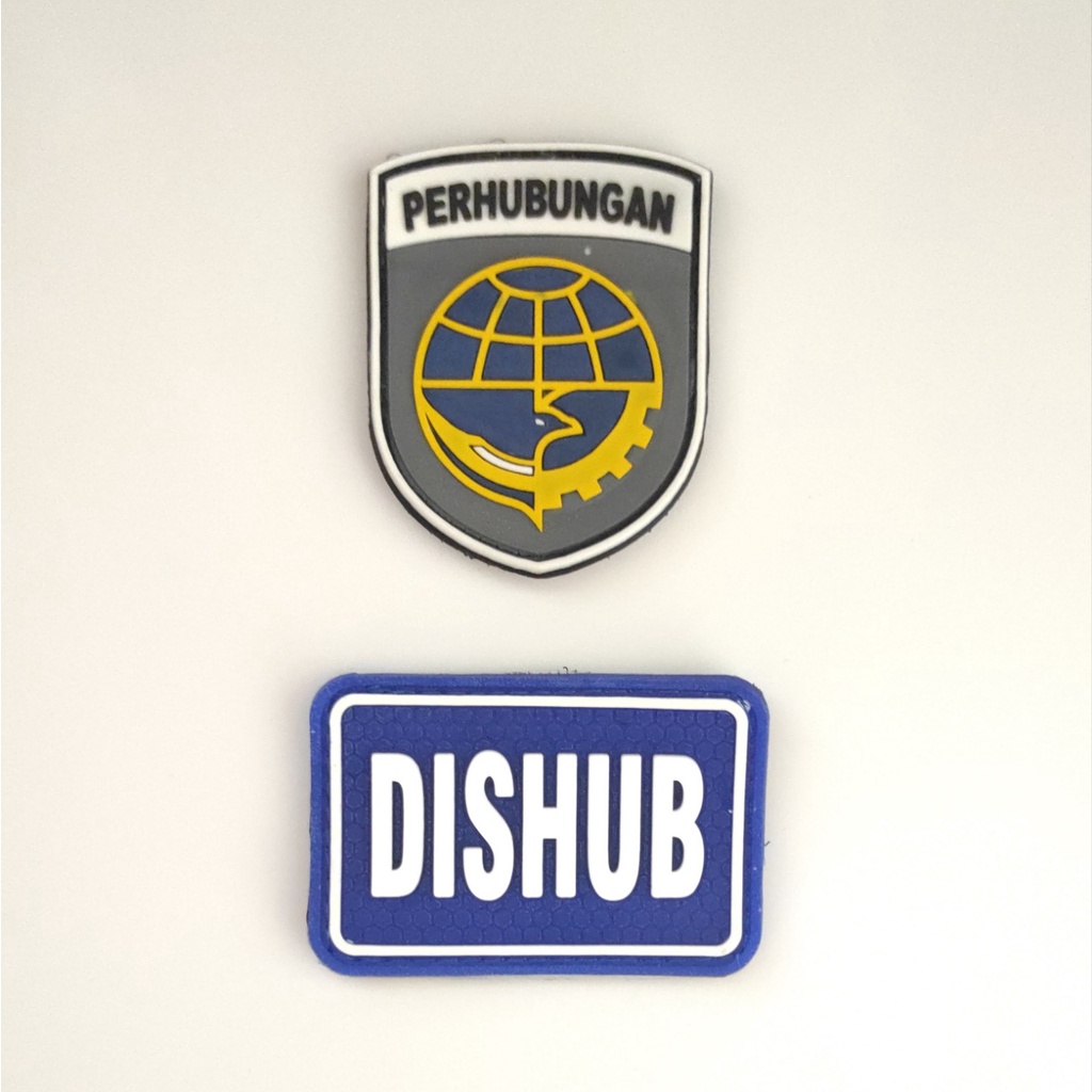 Jual Emblem / Patch Rubber / Tempelan Karet Logo Dinas Perhubungan ...