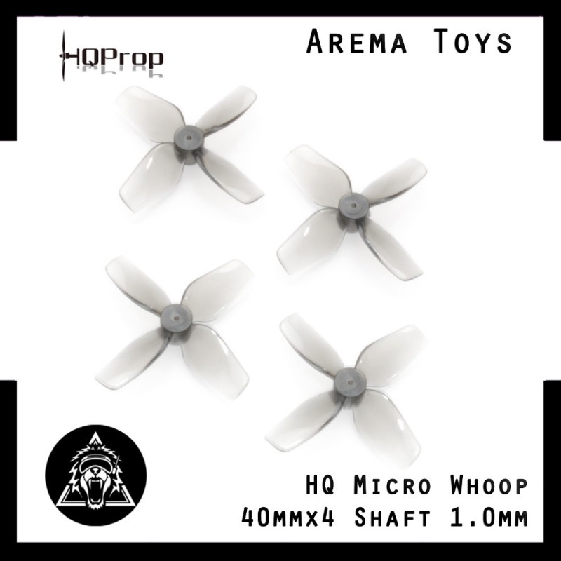 Jual HQ Micro Whoop Prop 40mm 4 Blade 1mm Shaft 1 set Propeller HQProp ...