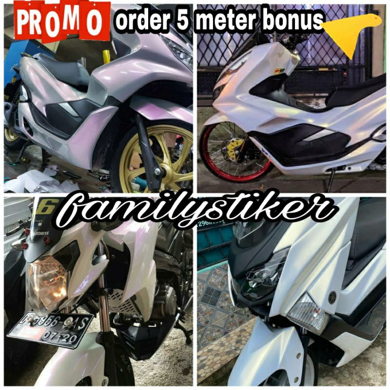Jual Sticker Skotlet Lembayung Sekotlet Motor Mutiara Pink Scotlite ...