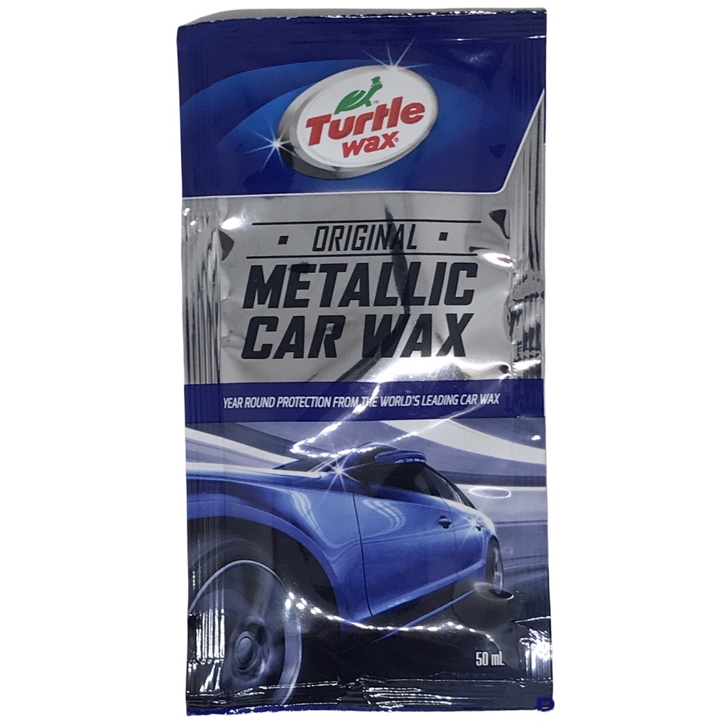 Jual Turtle Wax Metallic Car Wax Kemasan Sachet 50ml - Mengkilapkan ...