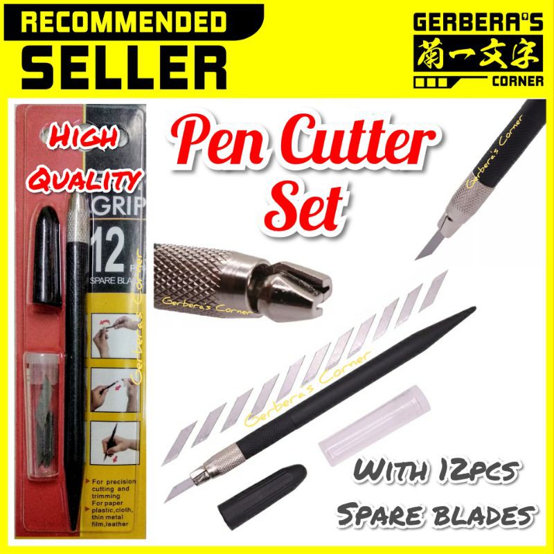 Jual Pen Cutter Set High Quality Mirip Pen Cutter SDI Hobby Art Knife ...