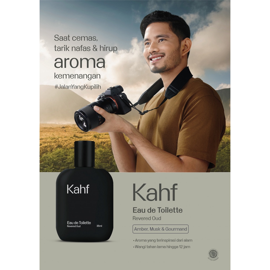 Jual KAHF PARFUM PRIA REVERED OUD EAU DE TOILETTE 35ML / KAHF PARFUM ...