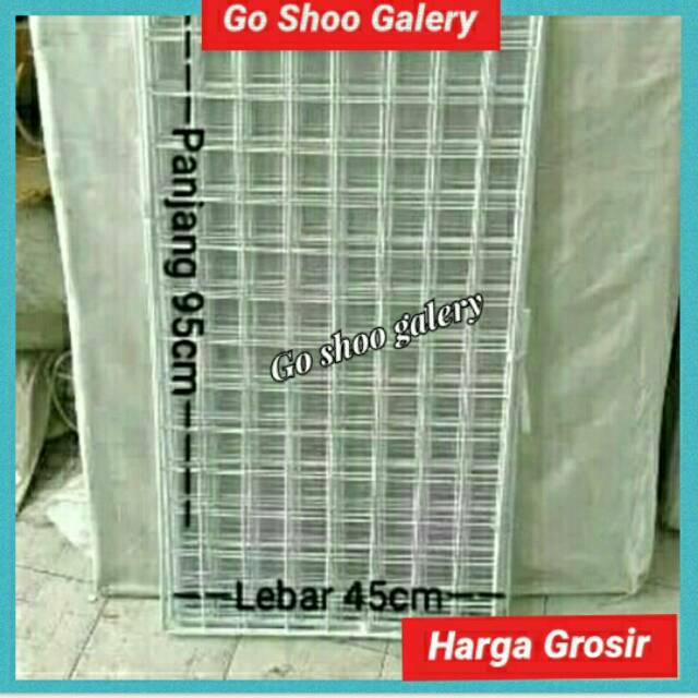Jual Wire Grid Dinding Ram Kawat 45 x 95 cm Sedang | Shopee Indonesia