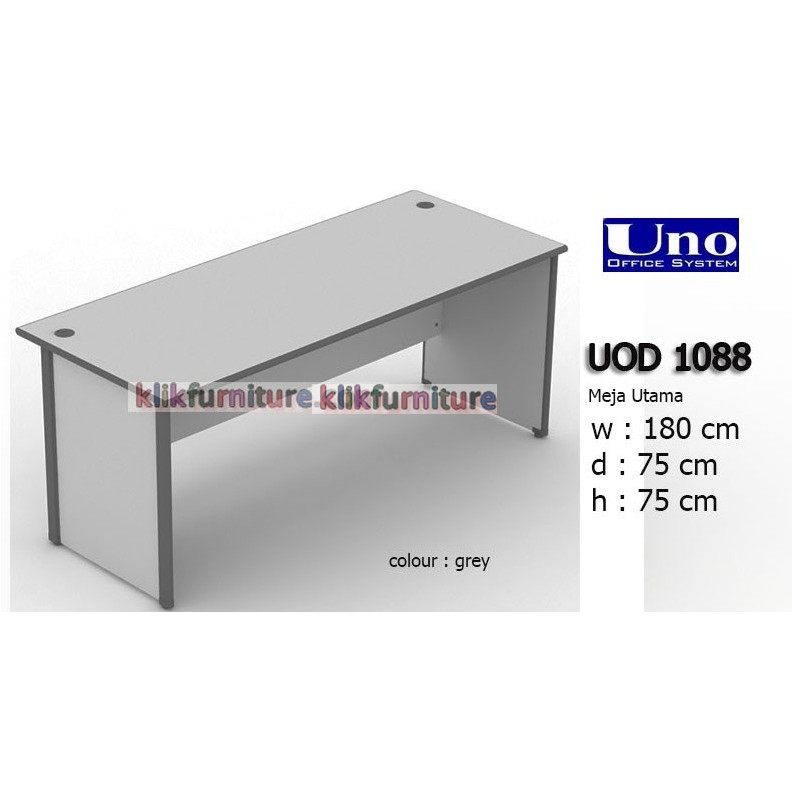 Jual UOD 1088 UNO Meja Tulis Meja Kantor Meja Kerja Office Desk ...