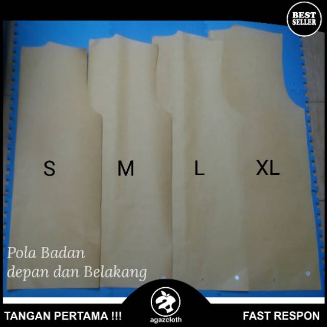 Jual POLA KAOS OBLONG - Patrun Mal pola pakaian kaos standar | Shopee Indonesia
