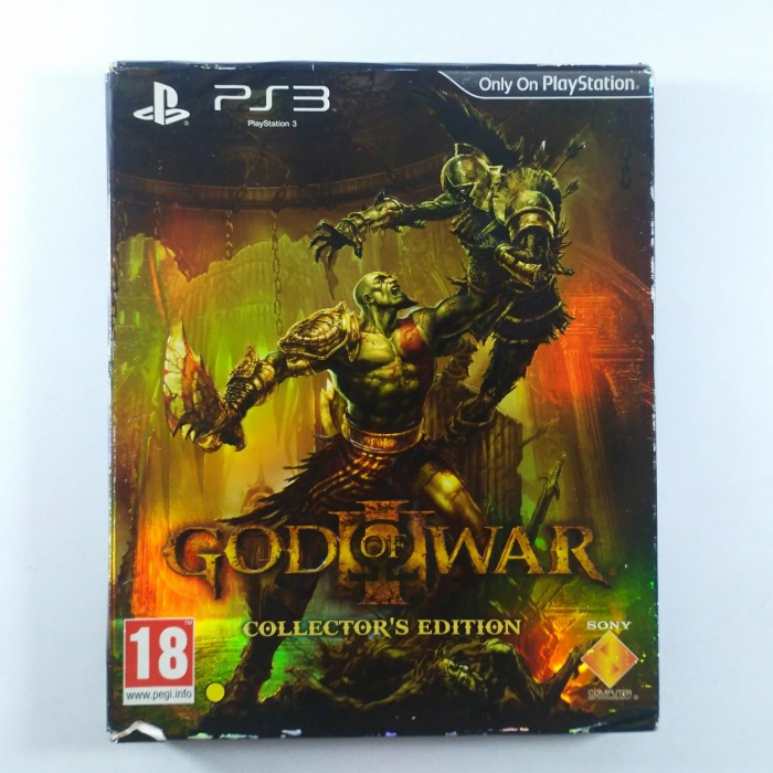 Jual BD PS3 Kaset Game GOW 3 God of War III Collector Edition | Shopee ...