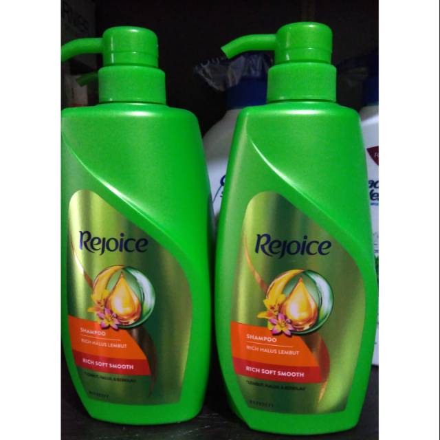 Jual REJOICE RICH SOFT SMOOTH SHAMPO isi 600 ml | Shopee Indonesia