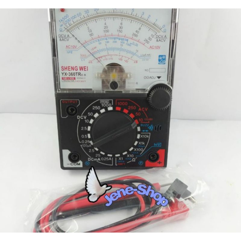 Jual Multimeter/Multitester/Avometer Analog YX-360TR | Shopee Indonesia