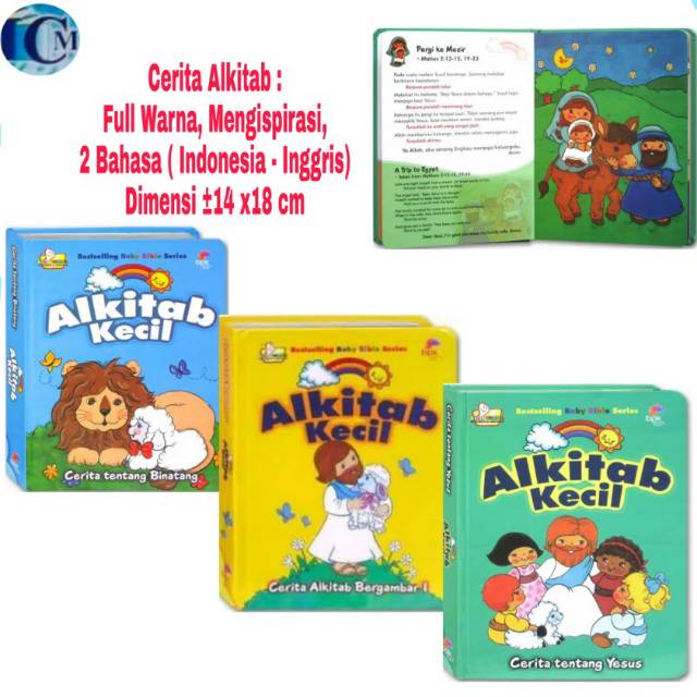 Jual Alkitab Kecil : Cerita tentang Yesus | Cerita Tentang Binatang ...