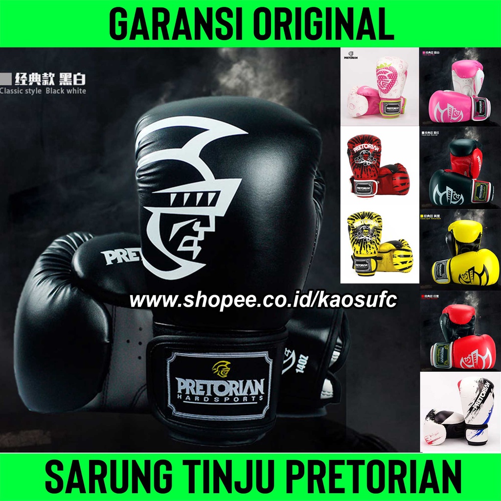 Jual Sarung Tinju Muaythai Boxing Pretorian Original | Sarung Muay Thai ...