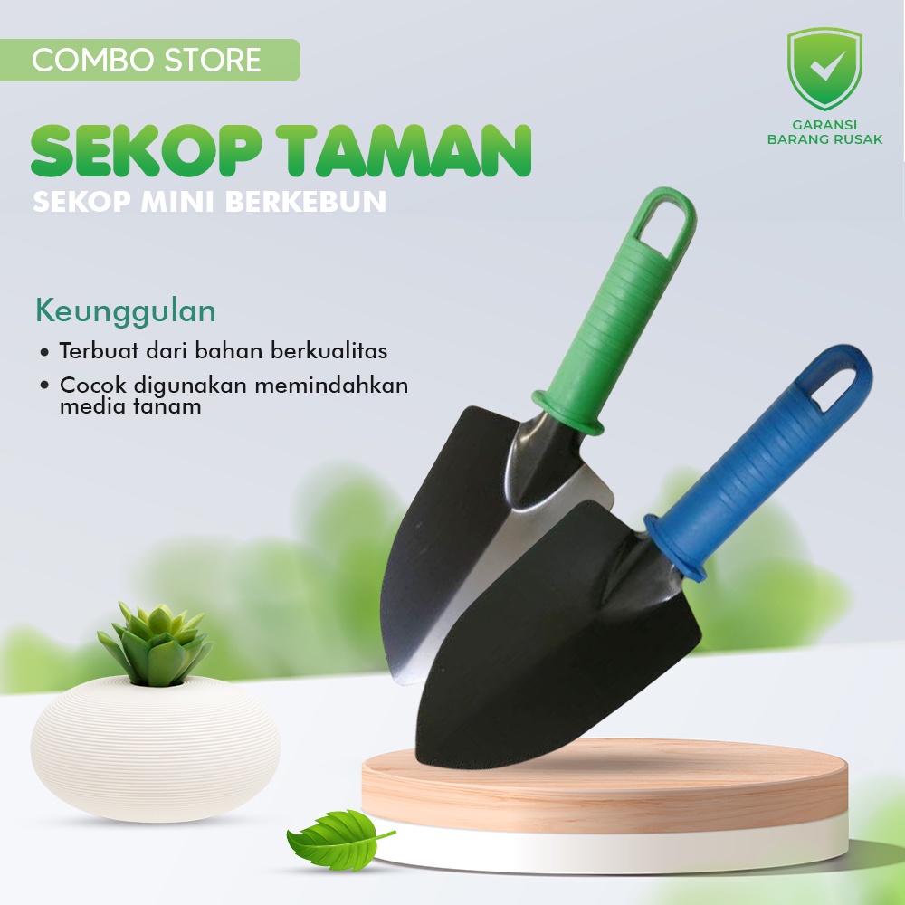 Jual Sekop Mini Taman Perlengkapan Berkebun Skop Cetok Pasir Kuat ...