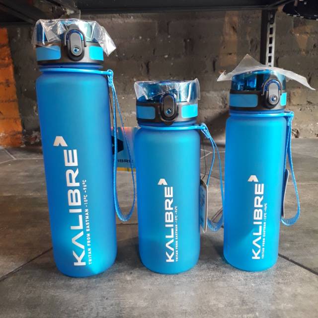 Jual Botol minum bottle kalibre biru 1000ml/650mp/500ml | Shopee Indonesia