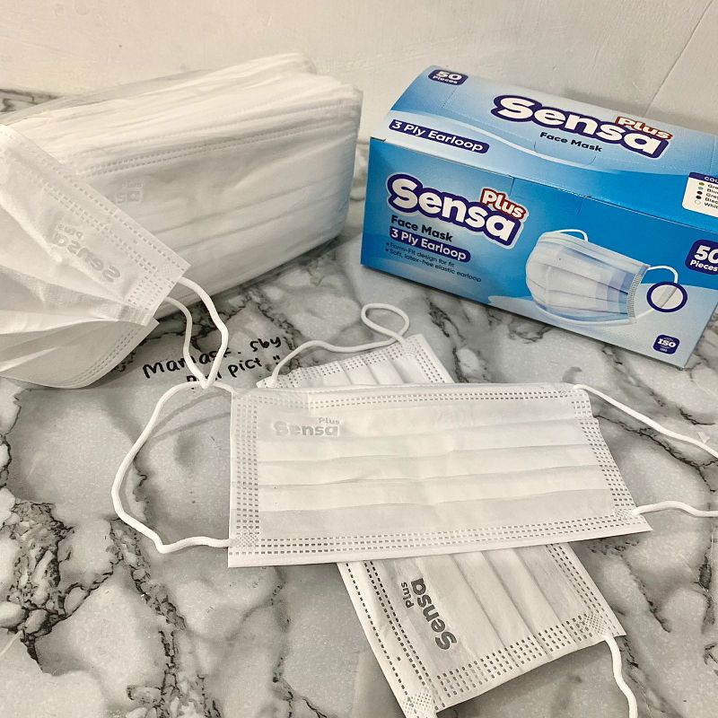 Jual MASKER MEDIS 3PLY PUTIH // MASKER EARLOOP WARNA PUTIH ISI 50 ...