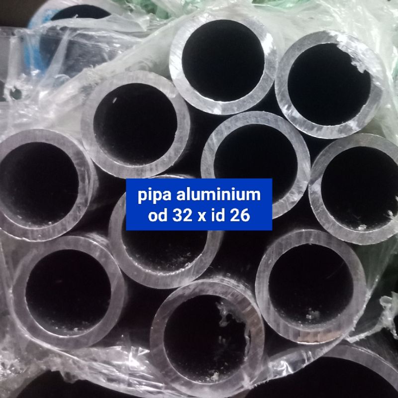 Jual Pipa aluminium od 32 x id 26 / pipa alumunium harga per 10cm ...