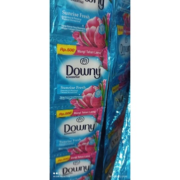 Jual Downy renteng 500 an biru(sunrisefresh) | Shopee Indonesia