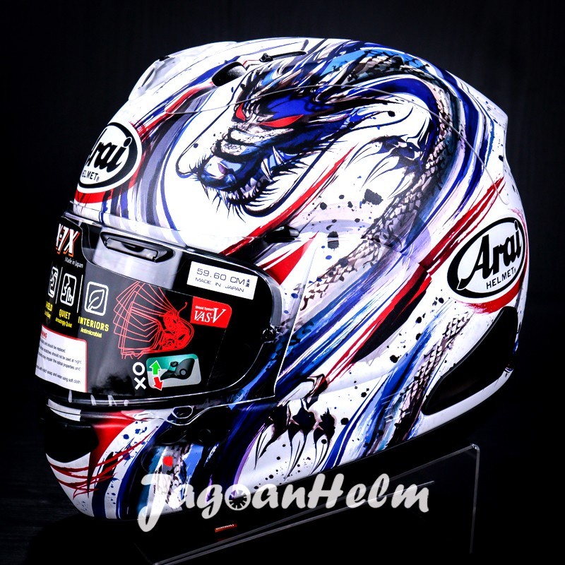 Jual ARAI HELM RX-7X | KIYONARI TRICO | RX7X FULL FACE | Shopee Indonesia