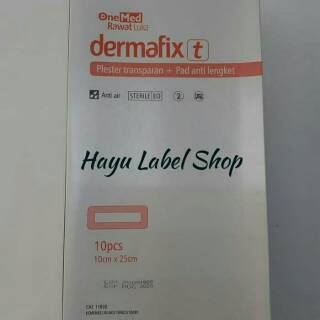 Jual plester dermafix t 10 x 25 cm - plester onemed | Shopee Indonesia