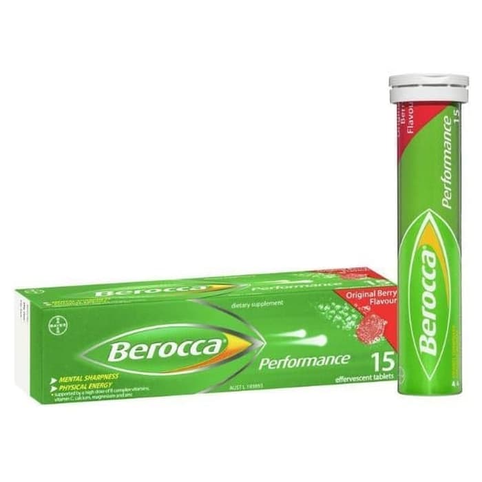 Jual Berocca Energy Vitamin Original Berry Effervescent Tablets 15 pack ...