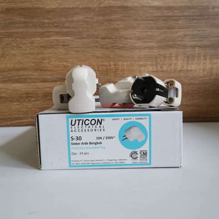 Jual Steker L Arde / Steker L / Steker Bengkok merk Uticon | Shopee ...