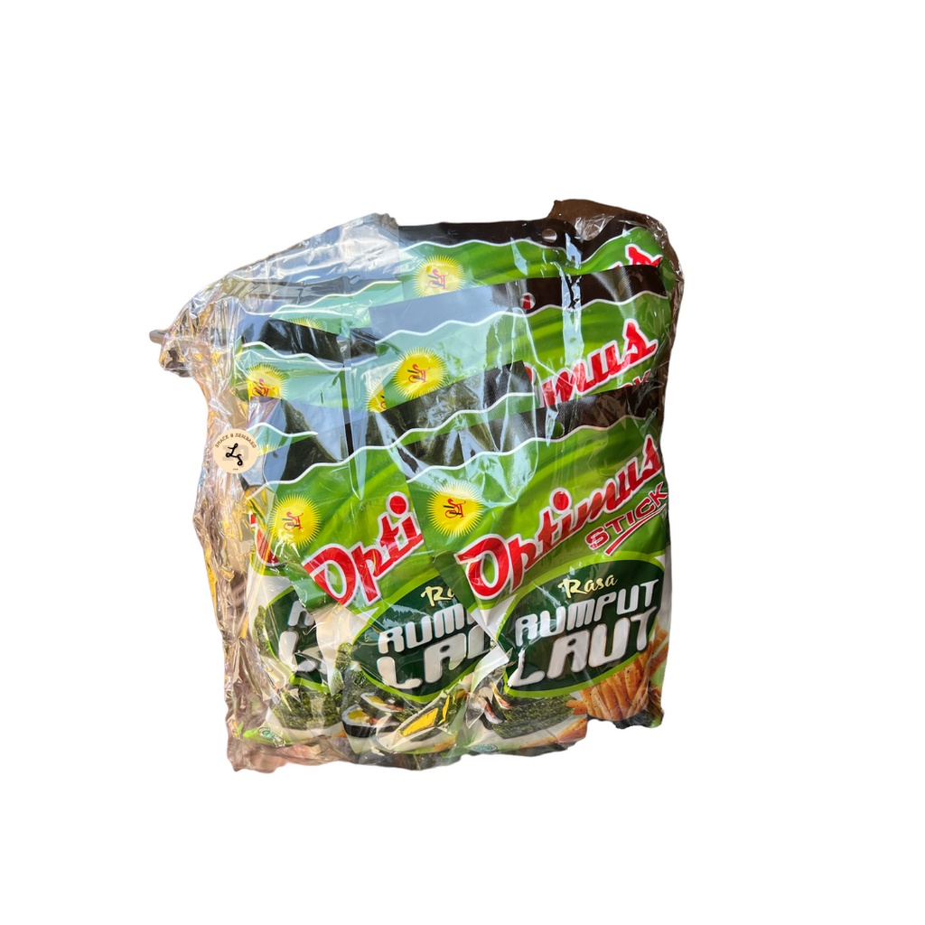 Jual Optimus Stick Rasa Rumput Laut/Nasi Goreng/Jeruk Balado/ Makaroni ...