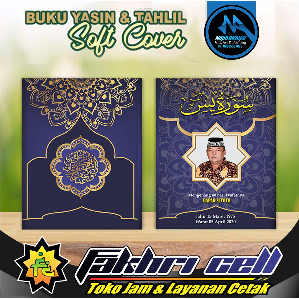 Jual BUKU YASIN dan tahlil / YASIN SAKU KECIL / YASIN CUSTOM / YASIN ...