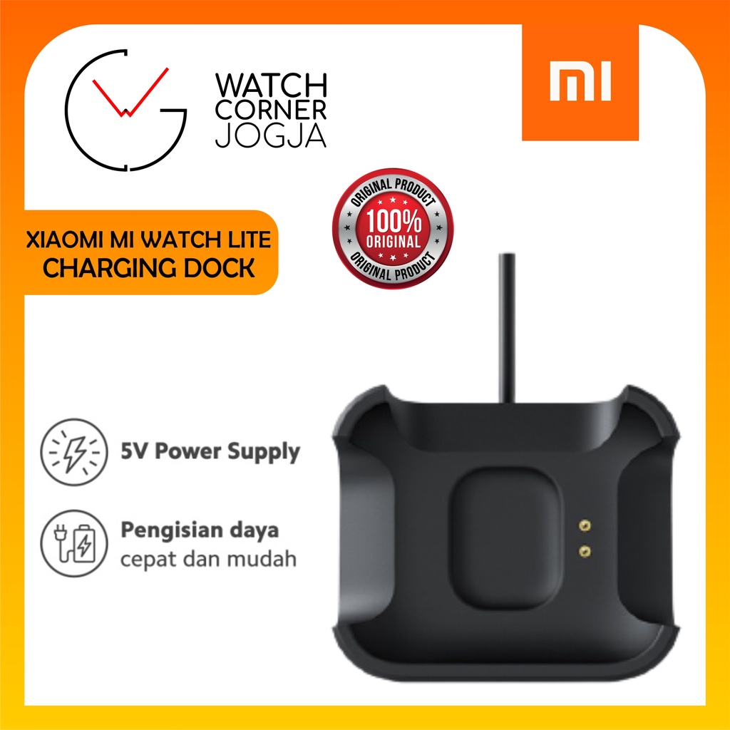 Jual Kabel Charger Xiaomi Mi Watch Lite Magnetic Charging Dock ORIGINAL ...