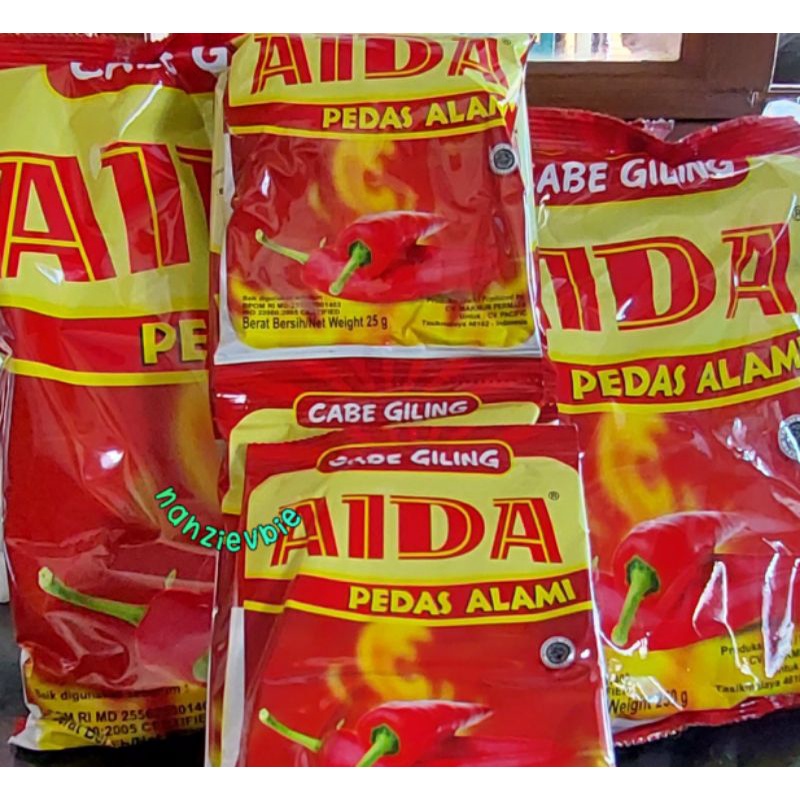 Jual Cabe Giling AIDA 250gr | Shopee Indonesia