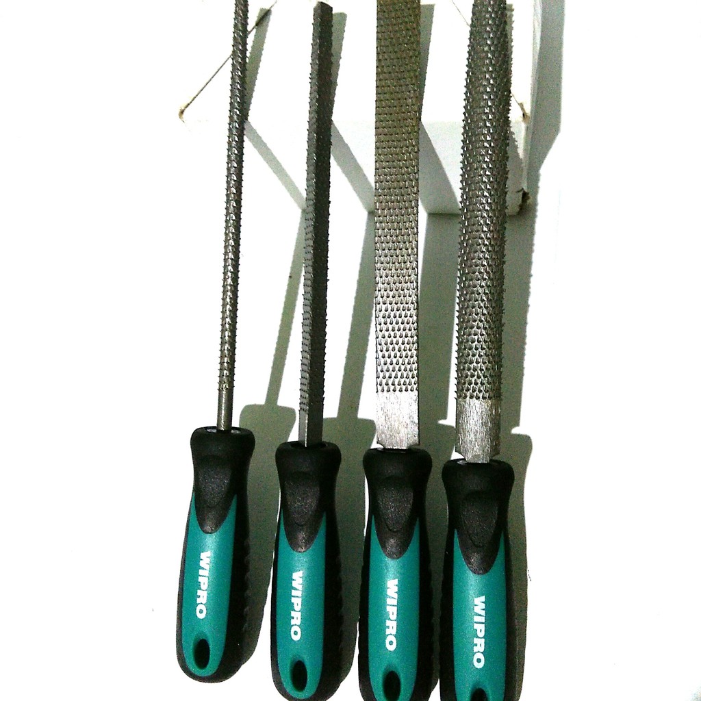 Wipro 4pcs Kikir Kayu Set 8" / Wood File Set | Shopee Indonesia