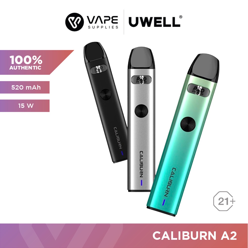 Jual Uwell Caliburn A2 Pod Kit 520mAh Authentic - Pod Caliburn A2 ...