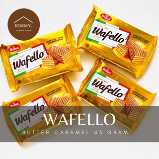 Jual WAFELLO COKELAT / WAFFELO BUTTER CARAMEL / WAFER COKELAT ITALIAN ...