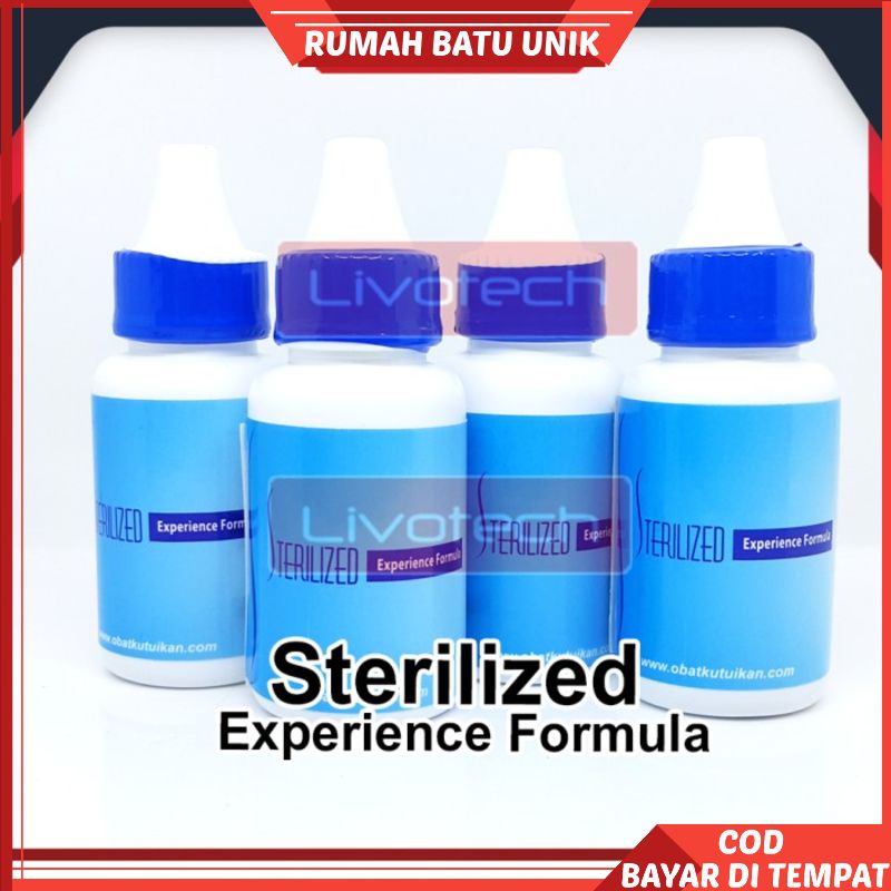Jual FORMULA OBAT IKAN HIAS DESINFEKTAN BAKTERI JAMUR STERILIZED ...