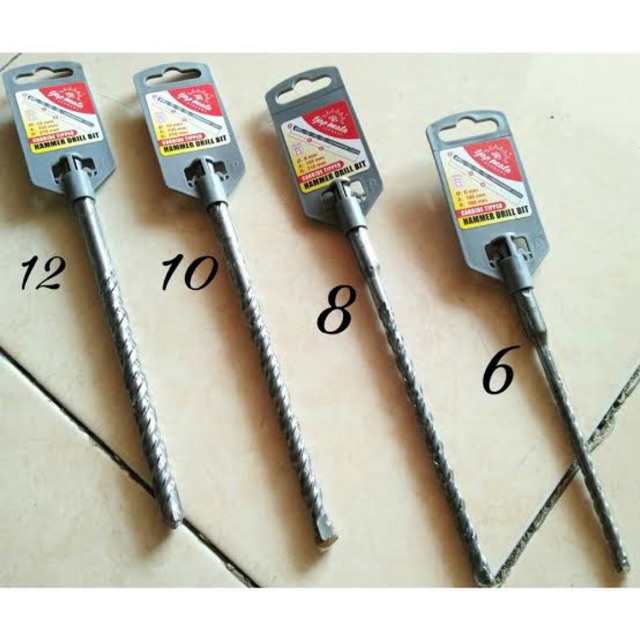 Jual Mata Bor SDS Beton 12mm Tjap Mata | Shopee Indonesia