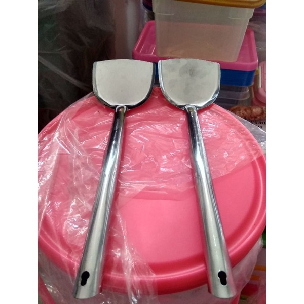 Jual SPATULA BESI TEBAL/ SPATULA STAINLESS TEBAL/ KODEK STAINLESS ...