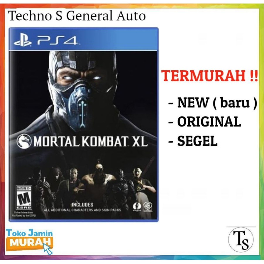 Jual PS4 Mortal Kombat XL / Game PS 4 Mortal Kombat XL | Shopee Indonesia