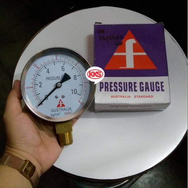 Jual Pressure Gauge Australia Standard 4" | Shopee Indonesia