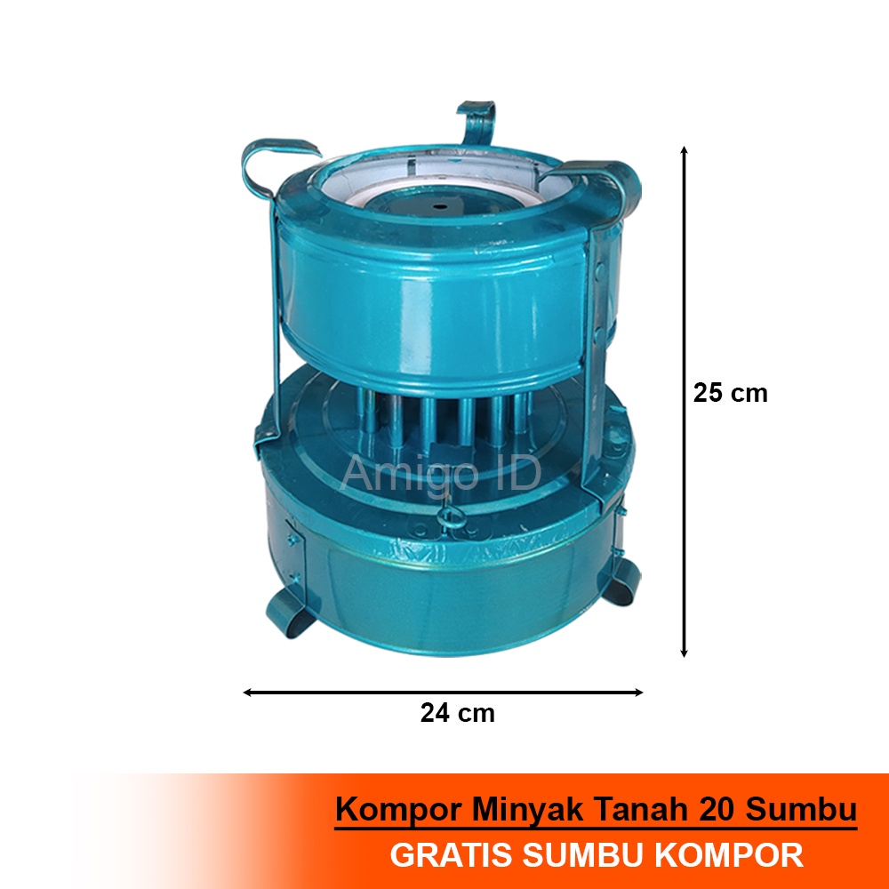 Jual Kompor Minyak Tanah 20 Sumbu Gratis Sumbu Shopee Indonesia