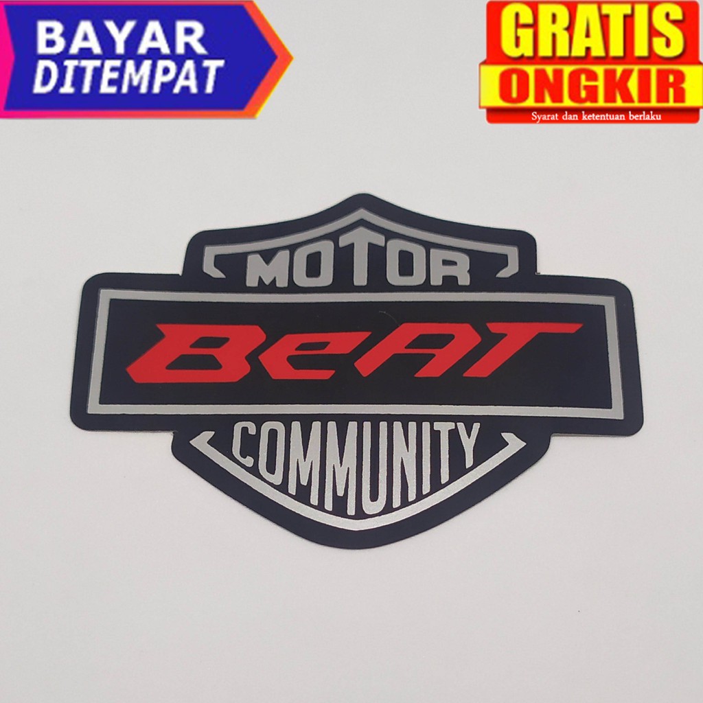 Jual stiker honda beat / sticker motor beat / stiker beat / stiker ...