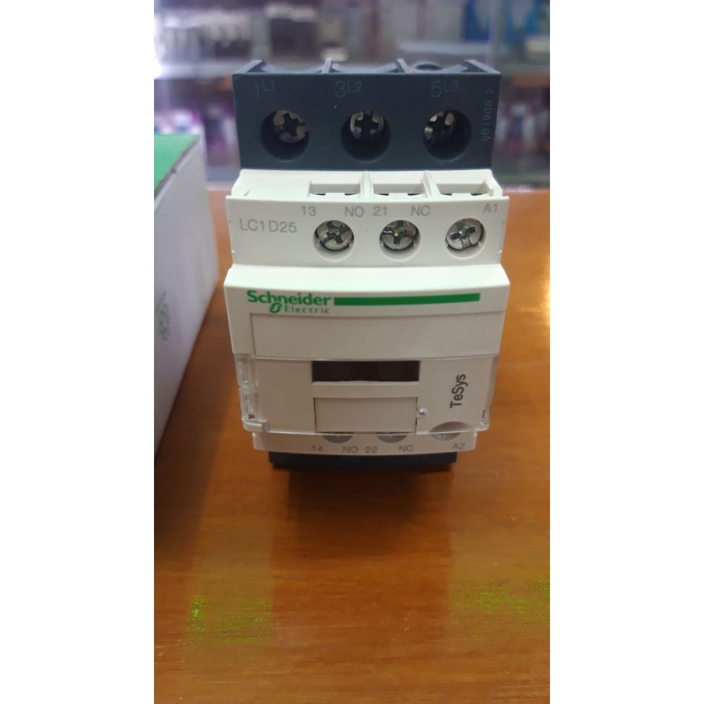Jual Kontaktor contactor schneider LC1D25M7 AC220V 25A 3P Original | Shopee Indonesia