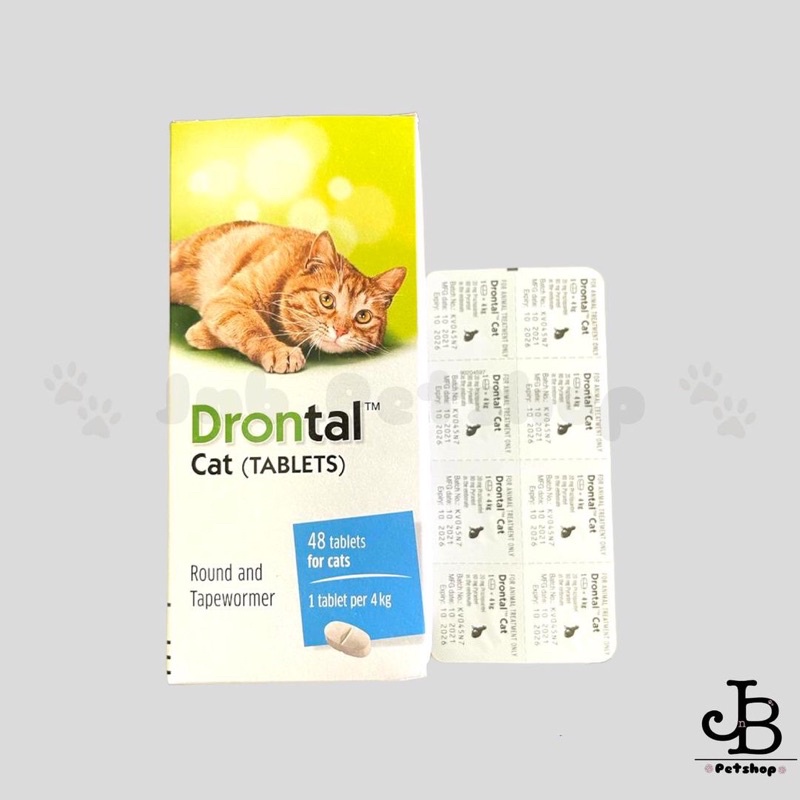 Jual Drontal cat / Drontal obat cacing kucing | Shopee Indonesia