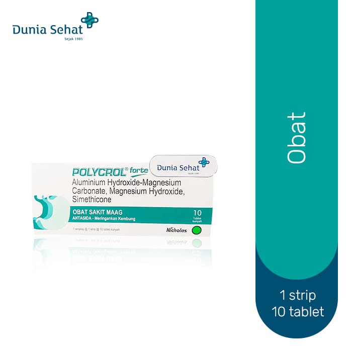 Jual Polycrol Forte 10 Tablet | Shopee Indonesia